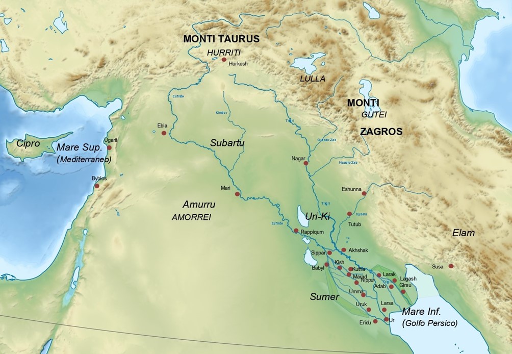 L’alba della civiltà: i primi imperi (2400 – 2000 a.C.) Lugal-Zaggesi ...